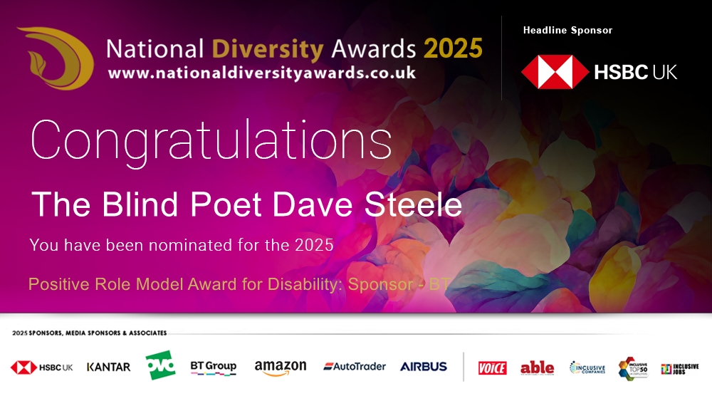 The Blind Poet Dave Steele